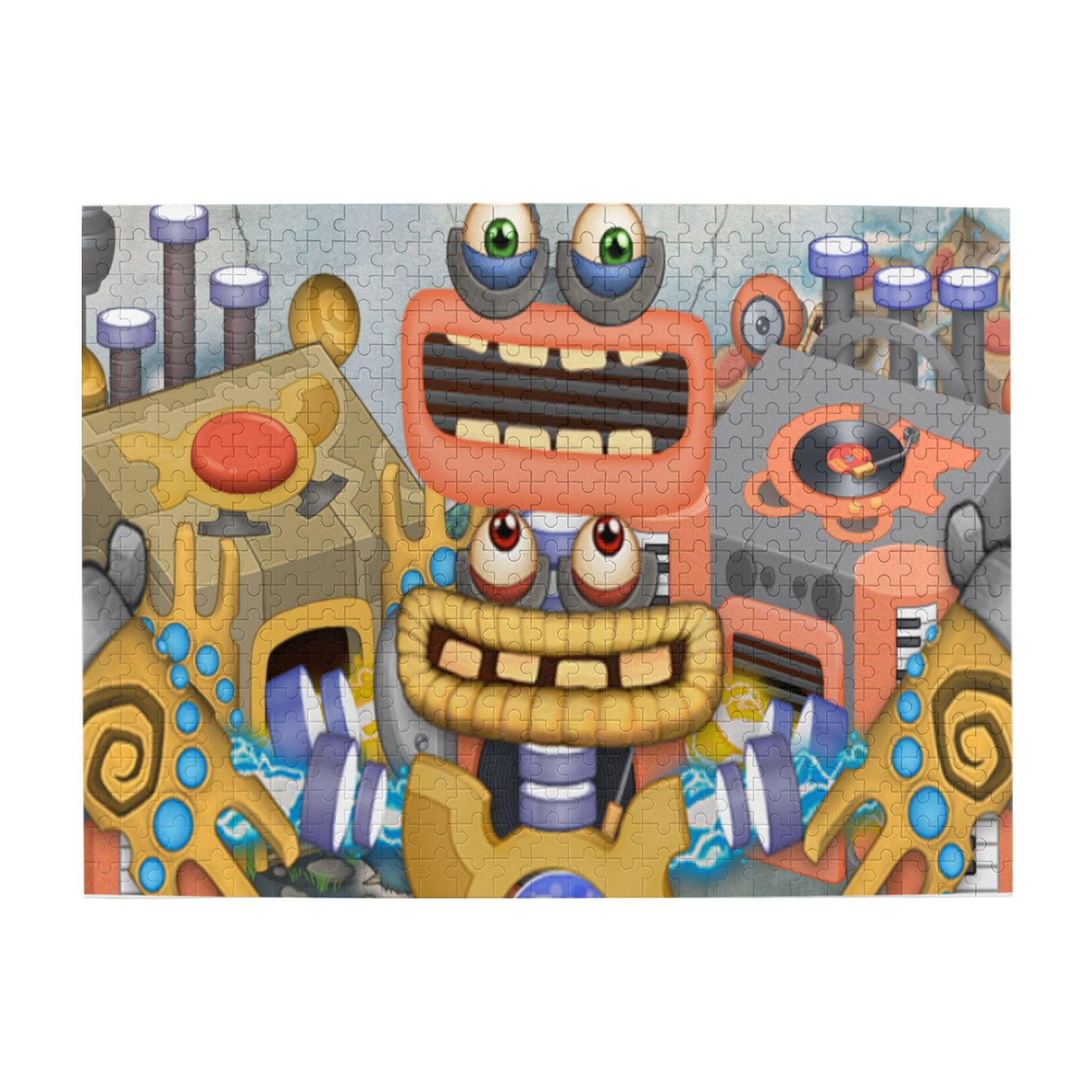 500PCS Jigsaw Puzzle For Adults & Kids - My Singing Monsters Puzzle For ...