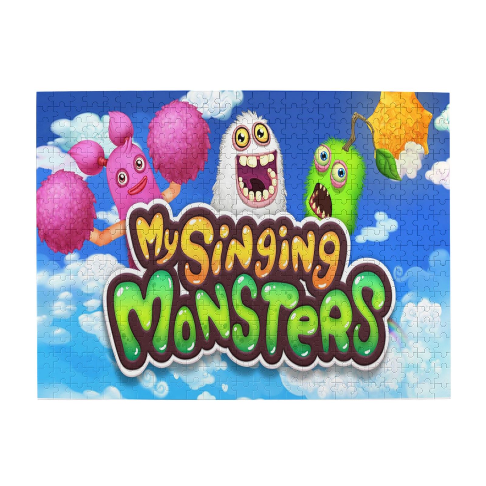 500PCS Jigsaw Puzzle For Adults & Kids - My Singing Monsters Puzzle For ...