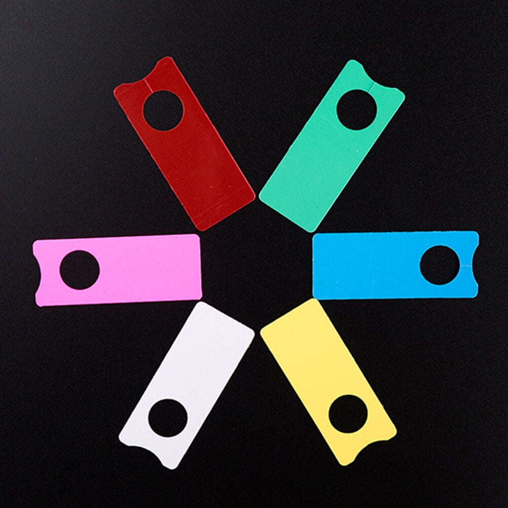 500PCS PVC Plastic Plant Label Writable Plants Labels Hanging Tag ...