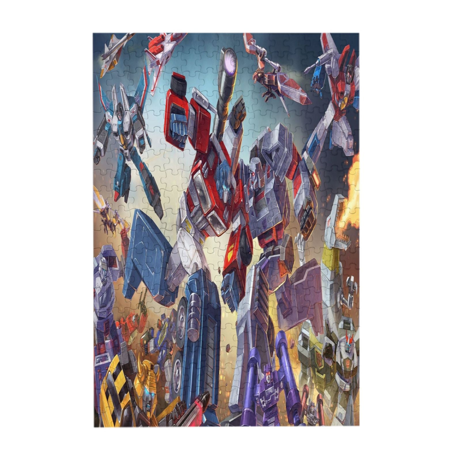 500PCS Transformers Jigsaw Puzzles Cartoon Anime Picture Puzzle ...