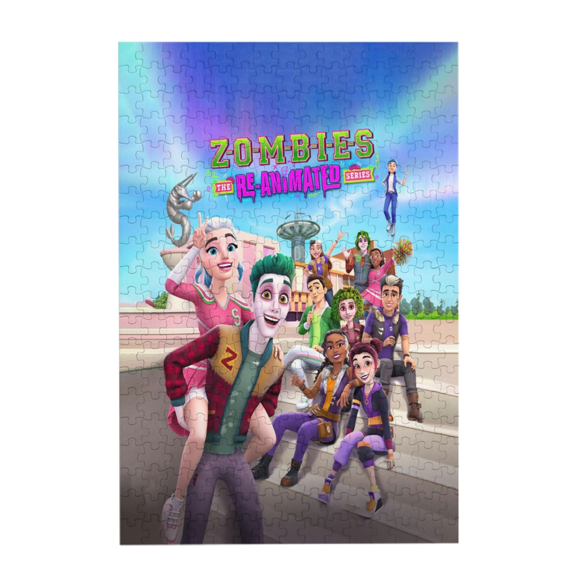 500PCS Zombies 4 Wooden Jigsaw Puzzles Educational Intellectual Puzzle ...