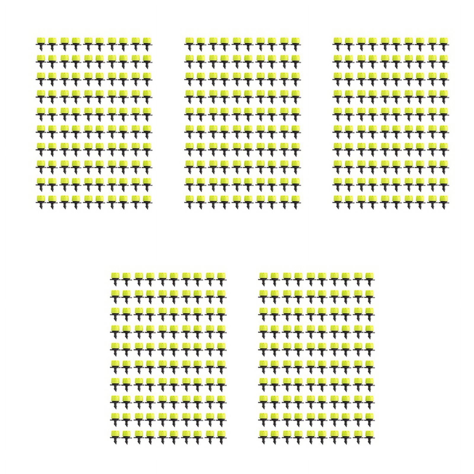 500Pcs 1/4Inch Adjustable Micro-Type Drip Irrigation System Watering ...