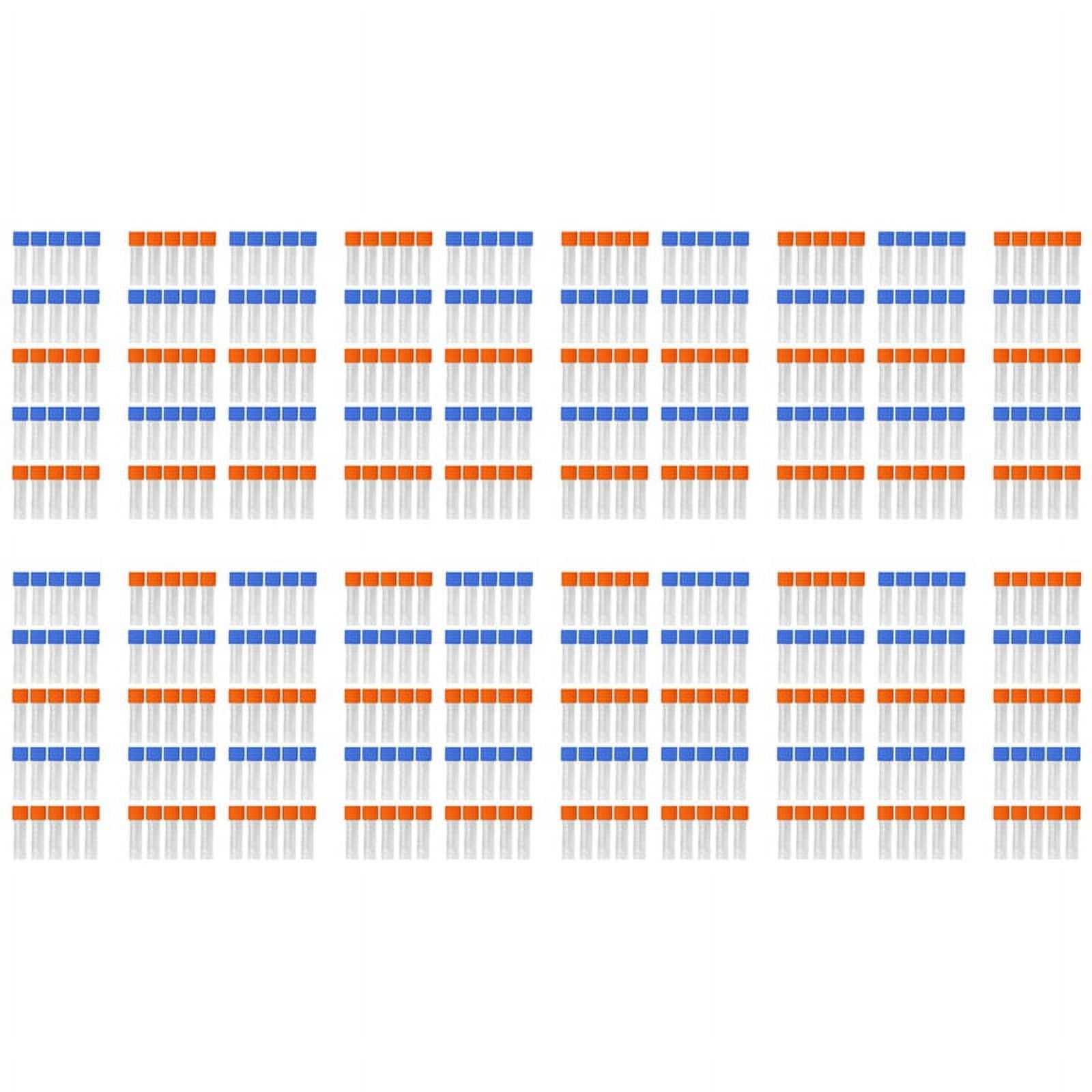 500Pcs 1.8Ml Plastic Graduated 0.063Oz Cryovial Test Tube Sample Pipe ...
