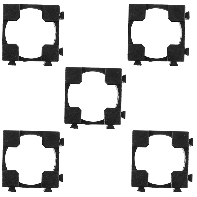 500Pcs 18650 Lithium Cell Cylindrical Battery Case Holder Bracket for ...