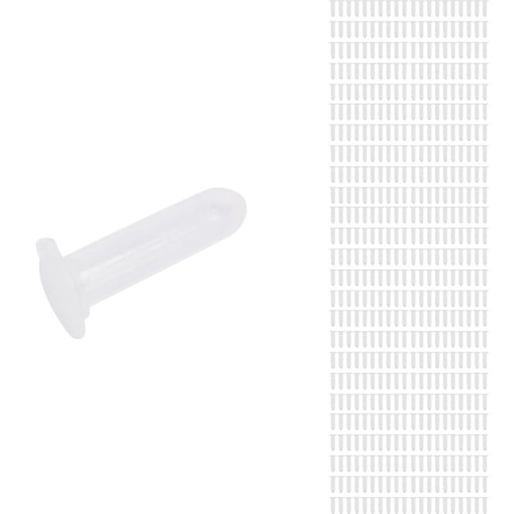 500Pcs 2Ml Micro-Centrifuge Tube Test Vial Clear Plastic Vials ...
