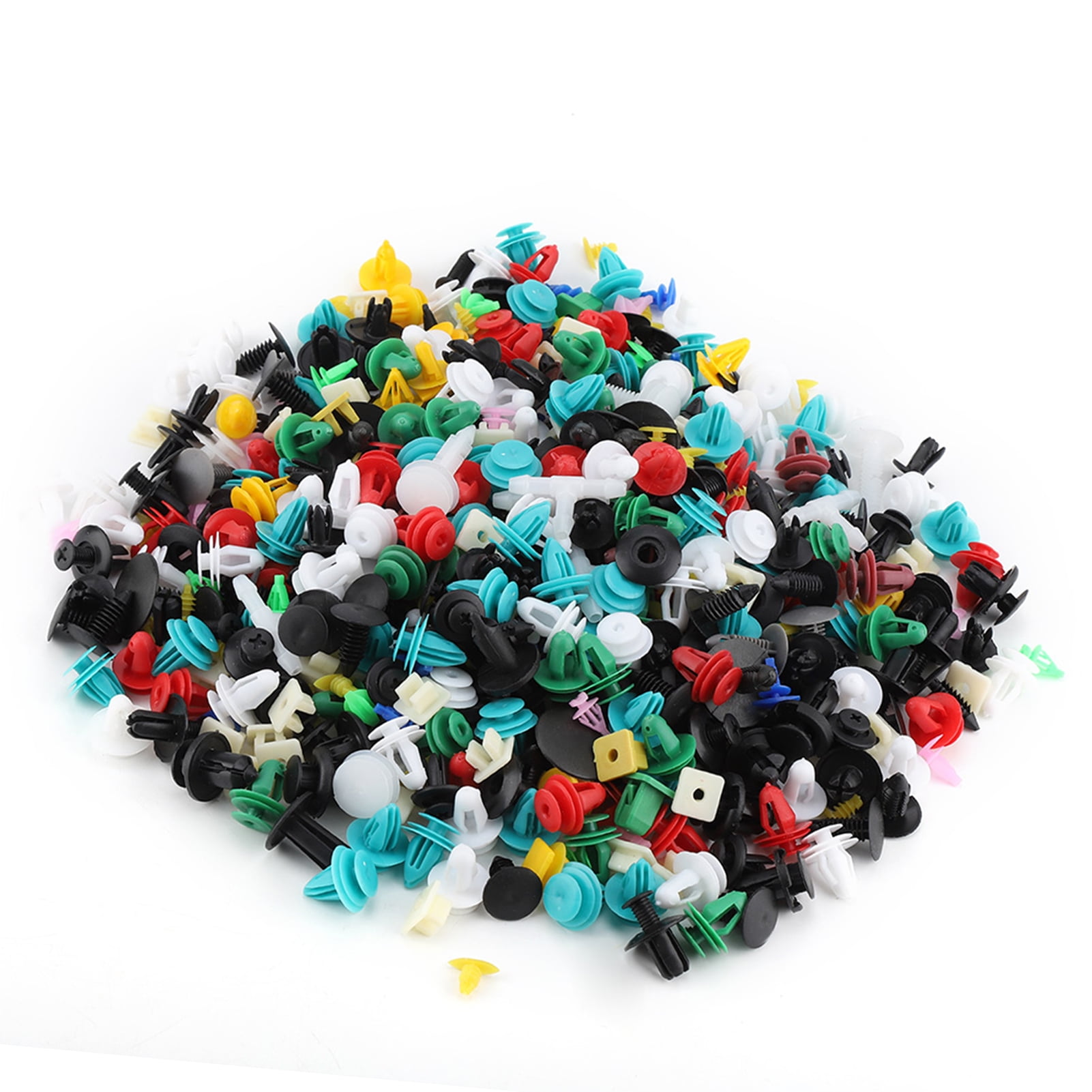 500Pcs 30 Sizes Assorted Plastic Car Door Trim Clip Bumper Fastener ...