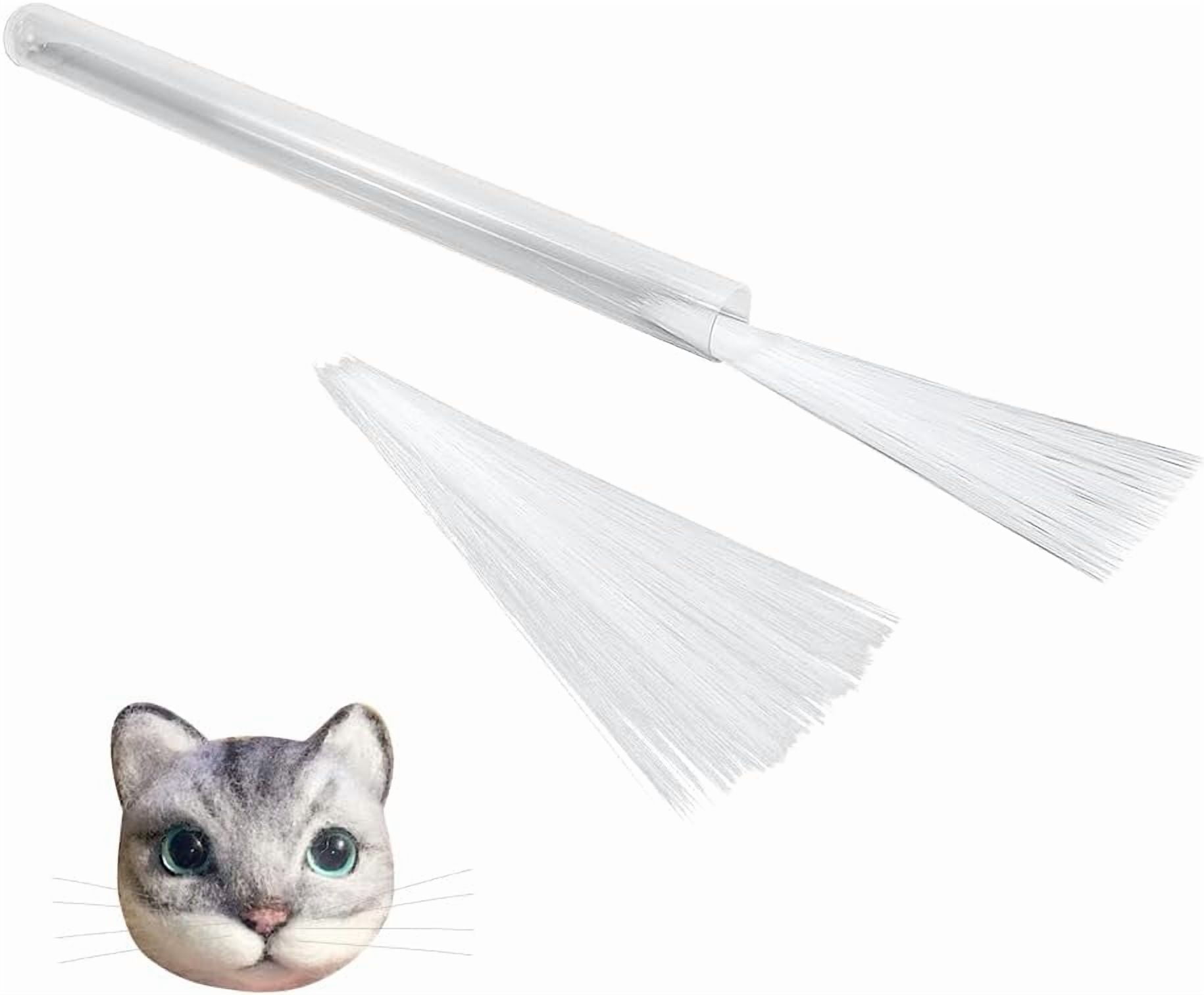 500Pcs Animal Whiskers for Crafts Needle Felting 2.5-3.4 inch Long ...