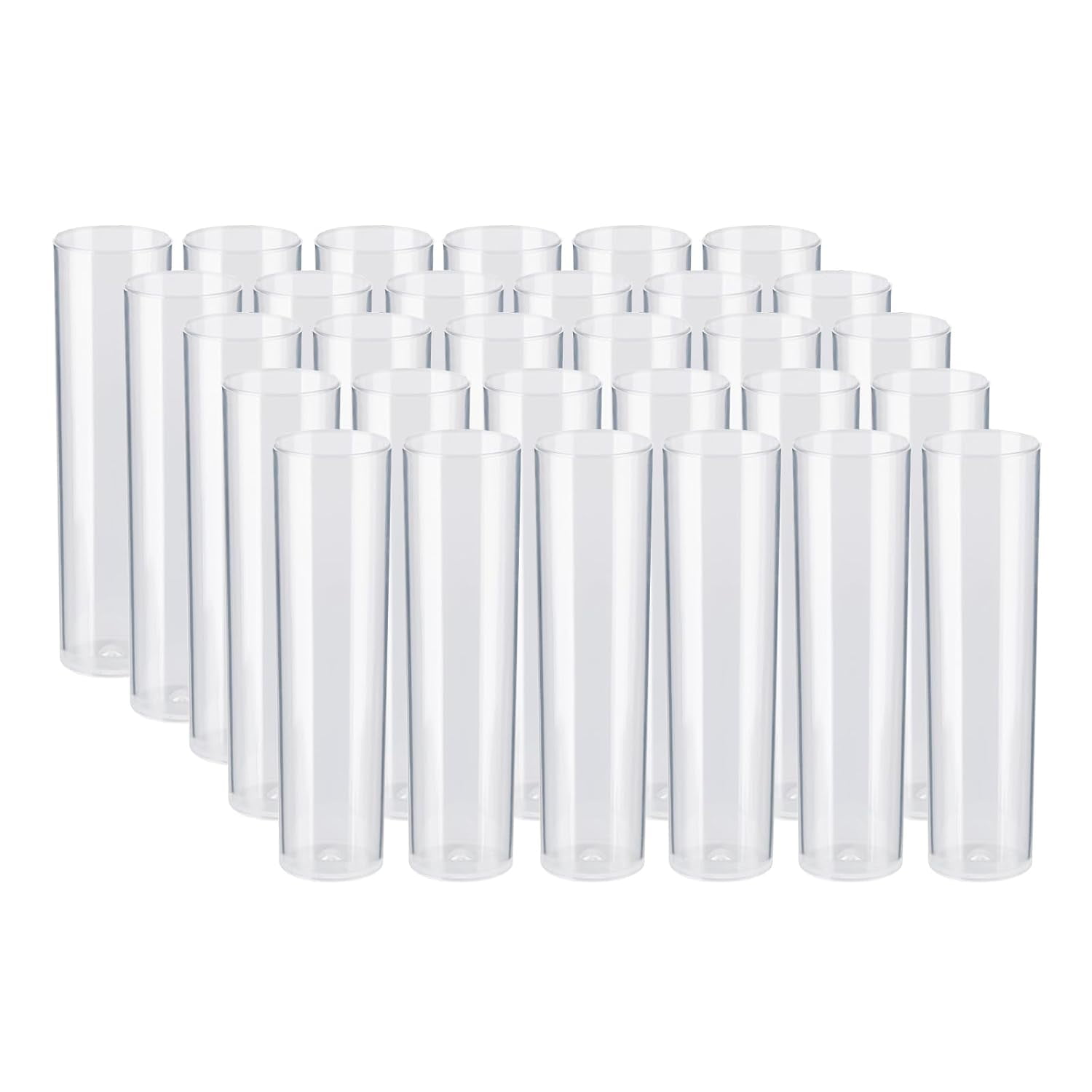 500Pcs Biologix Drosophila Vials, 25 x 95mm Narrow Vials for Drosophila ...