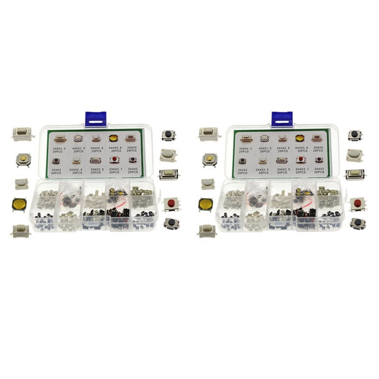 500Pcs Car Remote Control Key Switch Repair Small Switch Tactile Push ...