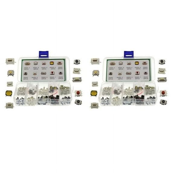 500Pcs Car Remote Control Key Switch Repair Small Switch Tactile Push ...