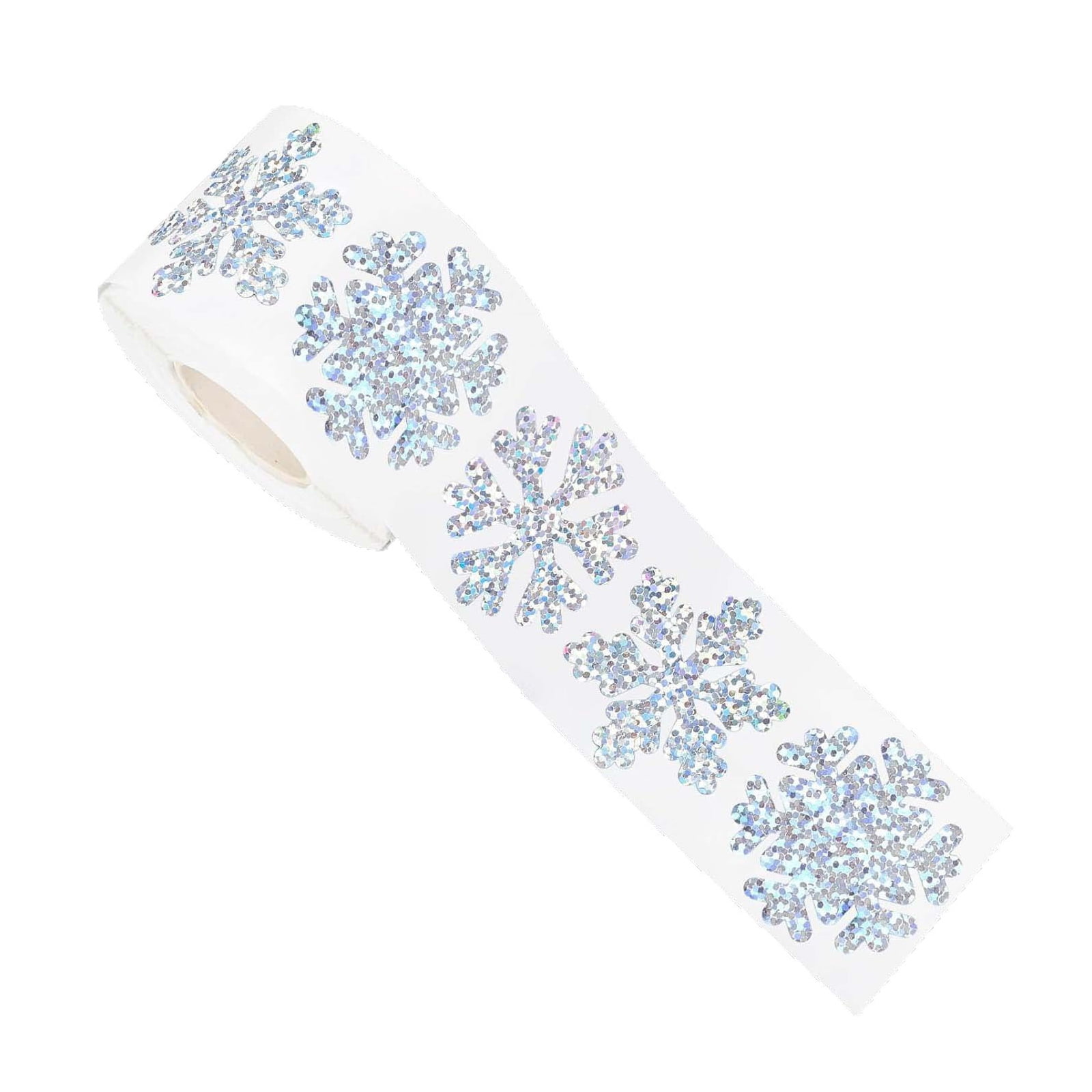 500Pcs Christmas Snowflake Stickers Waterproof Design Decals For ...