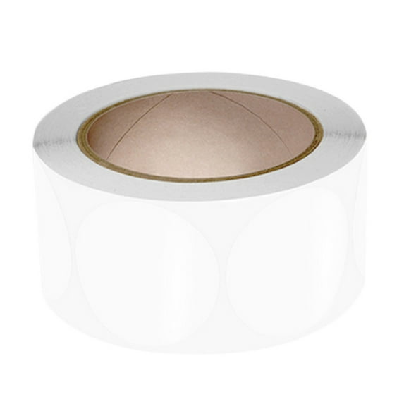 500Pcs Clear Round Seal Sticker Adhesive PVC Sticker Wrapping Labels ...