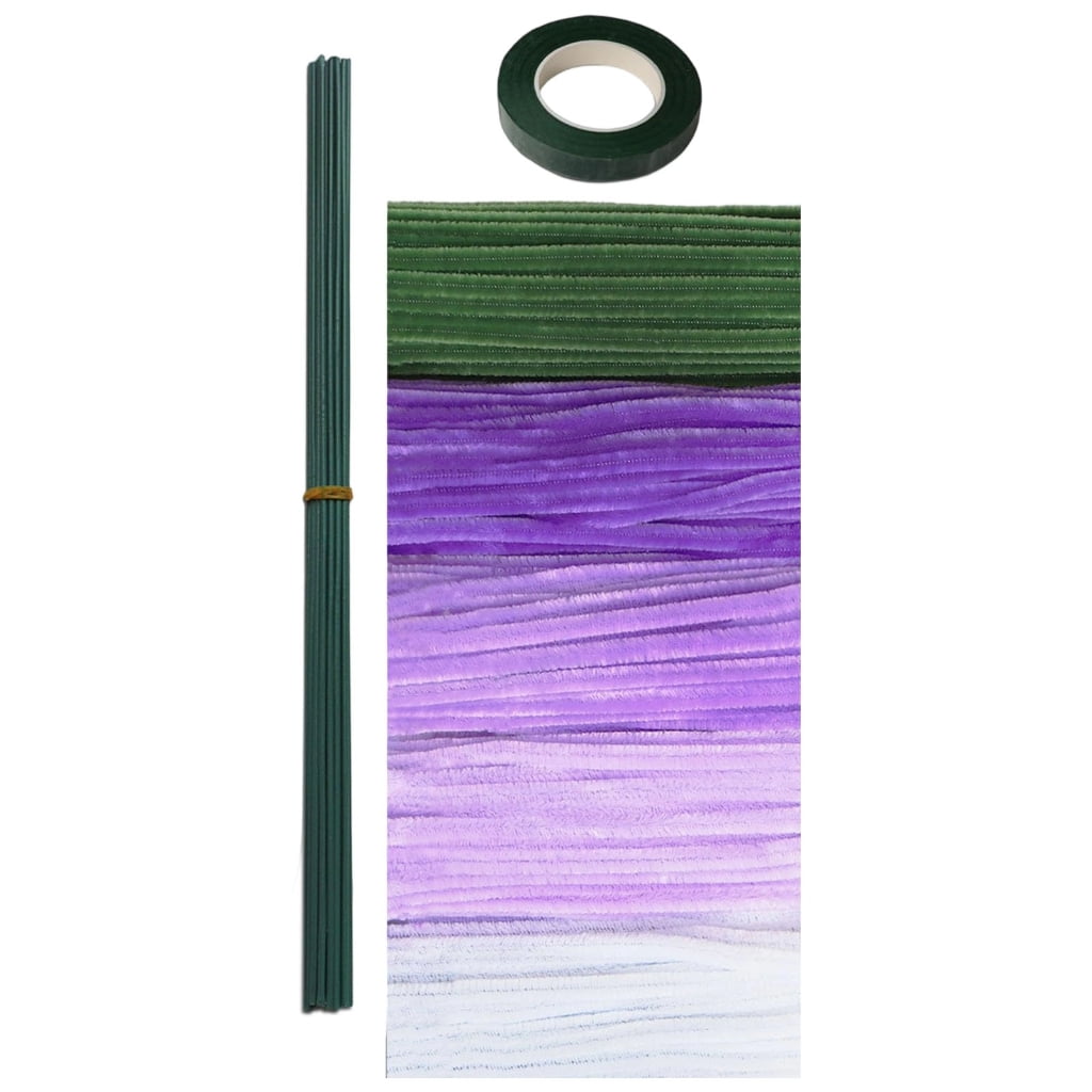 500Pcs Colorful Pipe Cleaners with Iron Wire and Tape Colored Soft ...