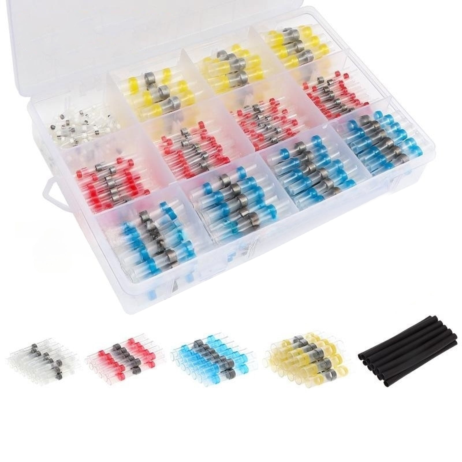 500Pcs Comprehensive Wire Connector Set SST1-SST4 Sizes, Includes ...