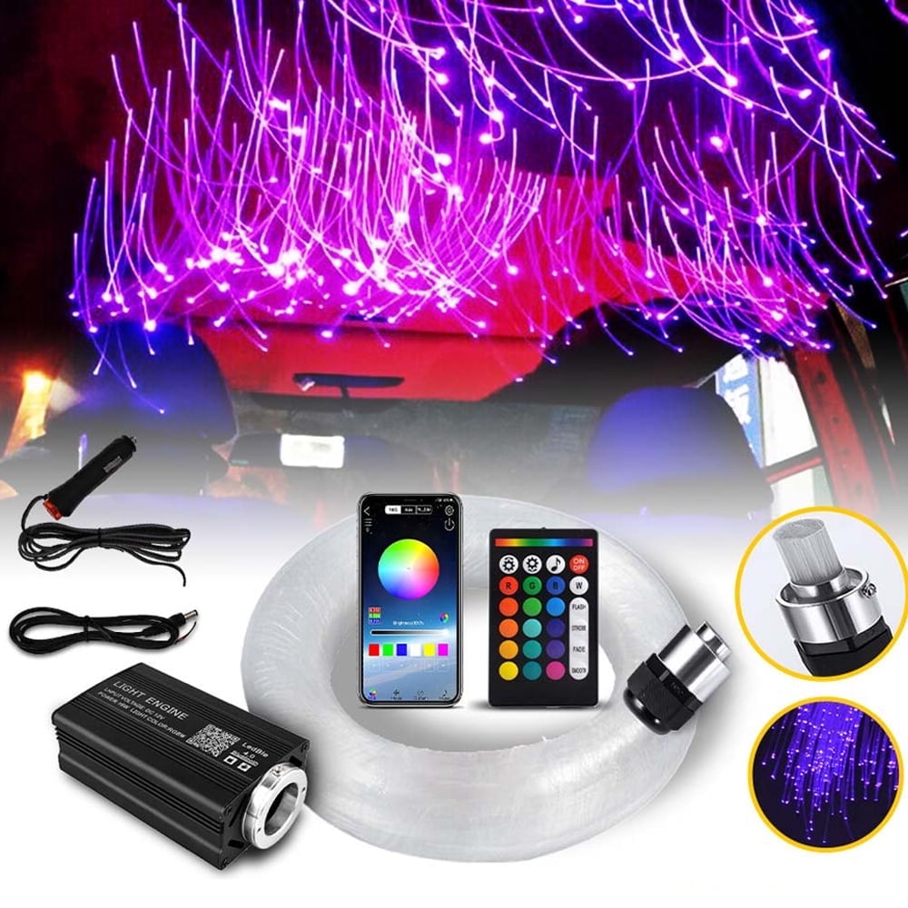 500Pcs Fiber Optic Car Star Lights Headliner LED Roof Twinkle Ceiling ...