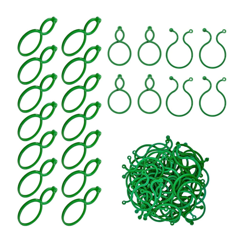 500Pcs Garden Plant Supports Clips Tomato Vine Clips for Securing ...