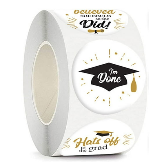 500Pcs Graduation Stickers Congrats Grad Class of Stickers for ...