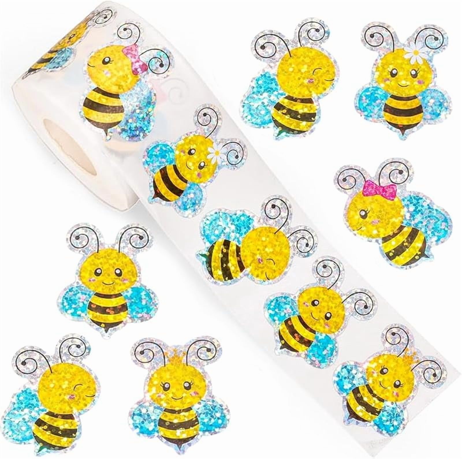 500Pcs Halloween Pumpkin Stickers Roll 1.2in Laser Smiling Pumpkin ...