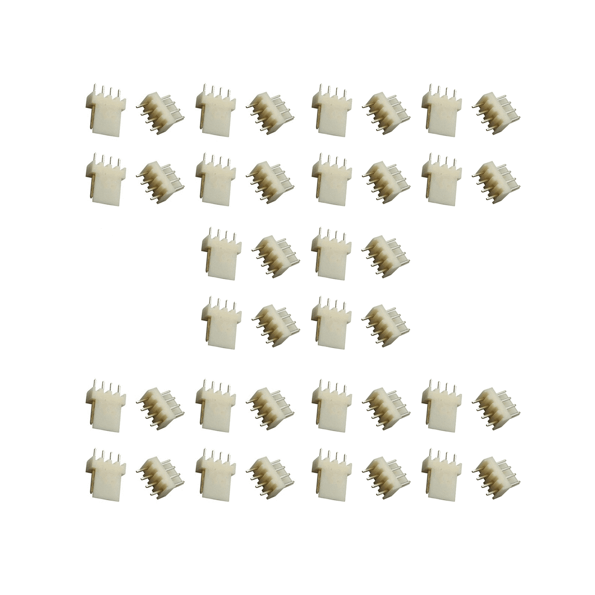 500Pcs KF2510 Connector 2.54MM PITCH Male Pin Header 4Pin Fan Connector for ASIC Miner Antminer ...