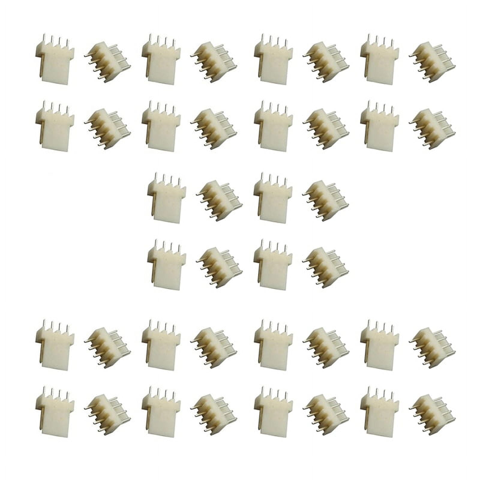 500Pcs KF2510 Connector 2.54MM PITCH Male Pin Header 4Pin Fan Connector ...