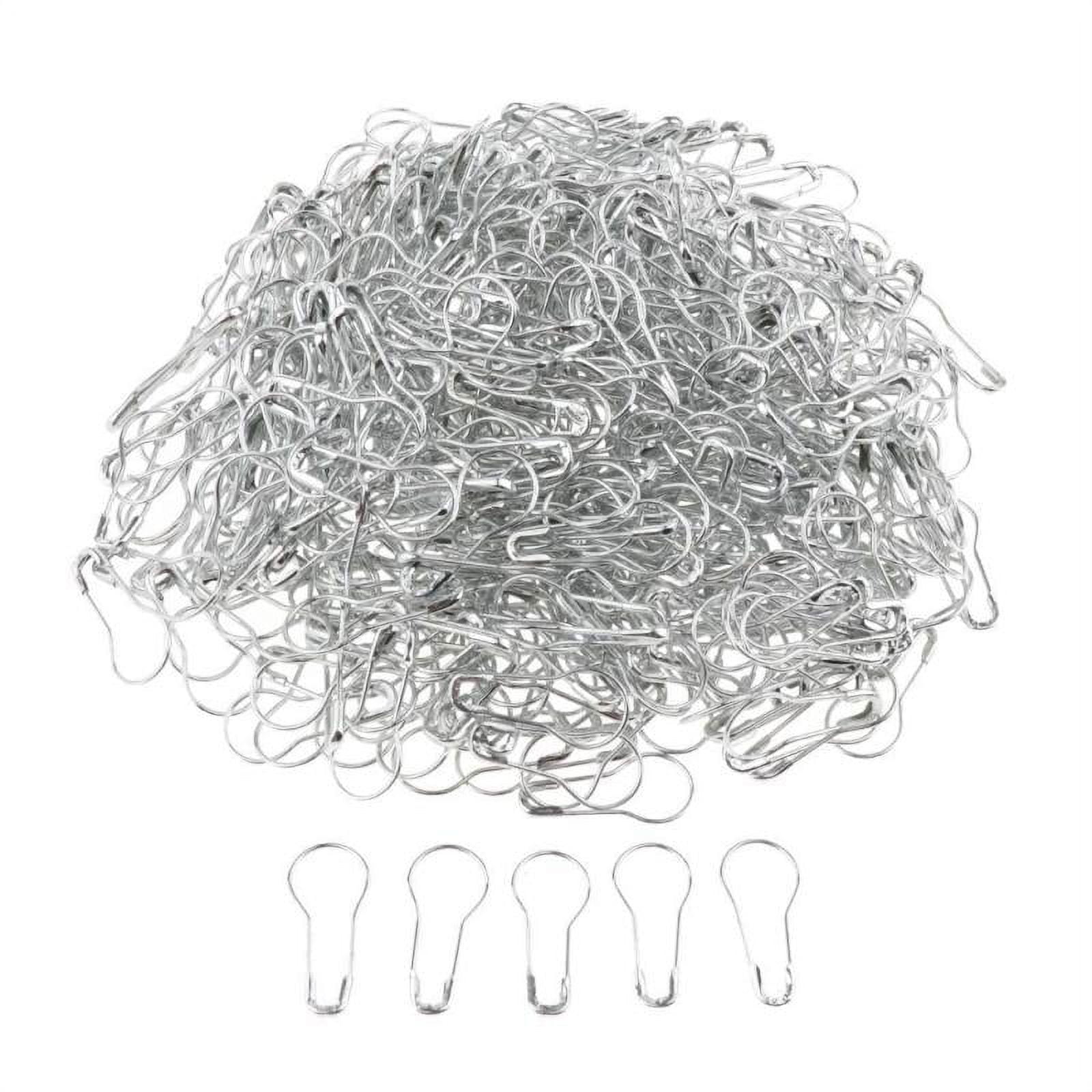 500Pcs Metal Safety Pins/Gourd Pin/Bulb Pin for Clothing Crafting & DIY ...