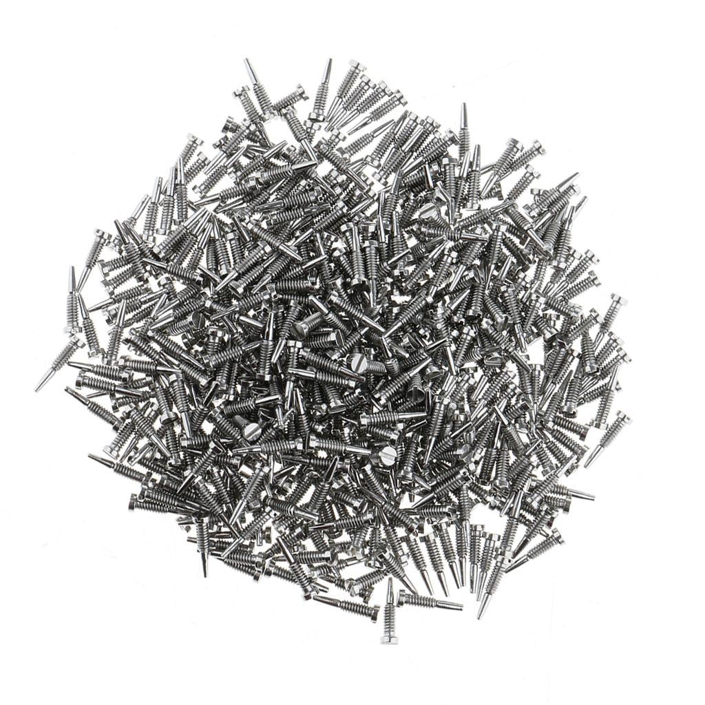 500Pcs/Pack Stainless Steel Tiny Screws Watch Eyeglass Glasses Repair ...