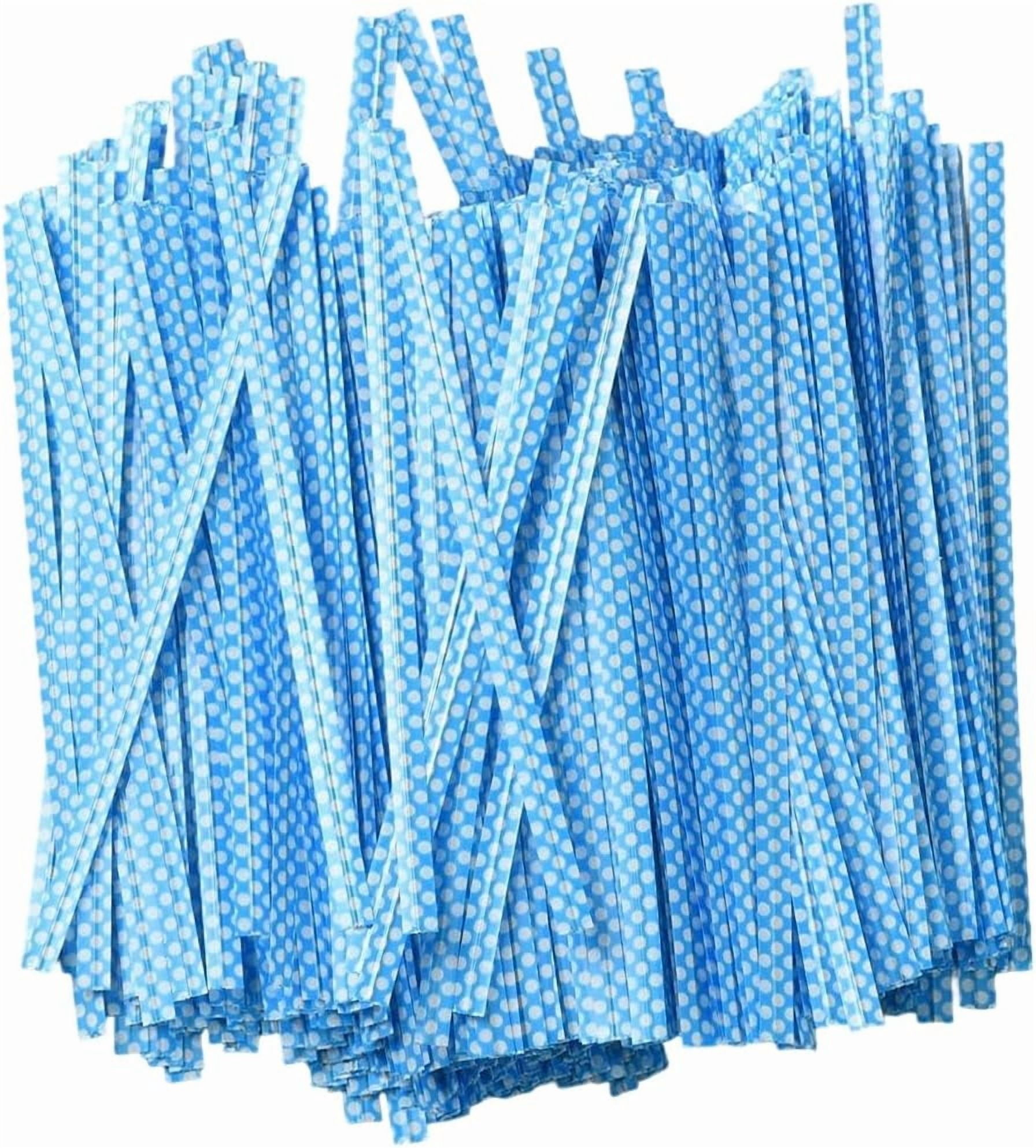 500Pcs Plastic Bag Twist Ties Bread Bags Ties 4 Inch Long Reusable ...