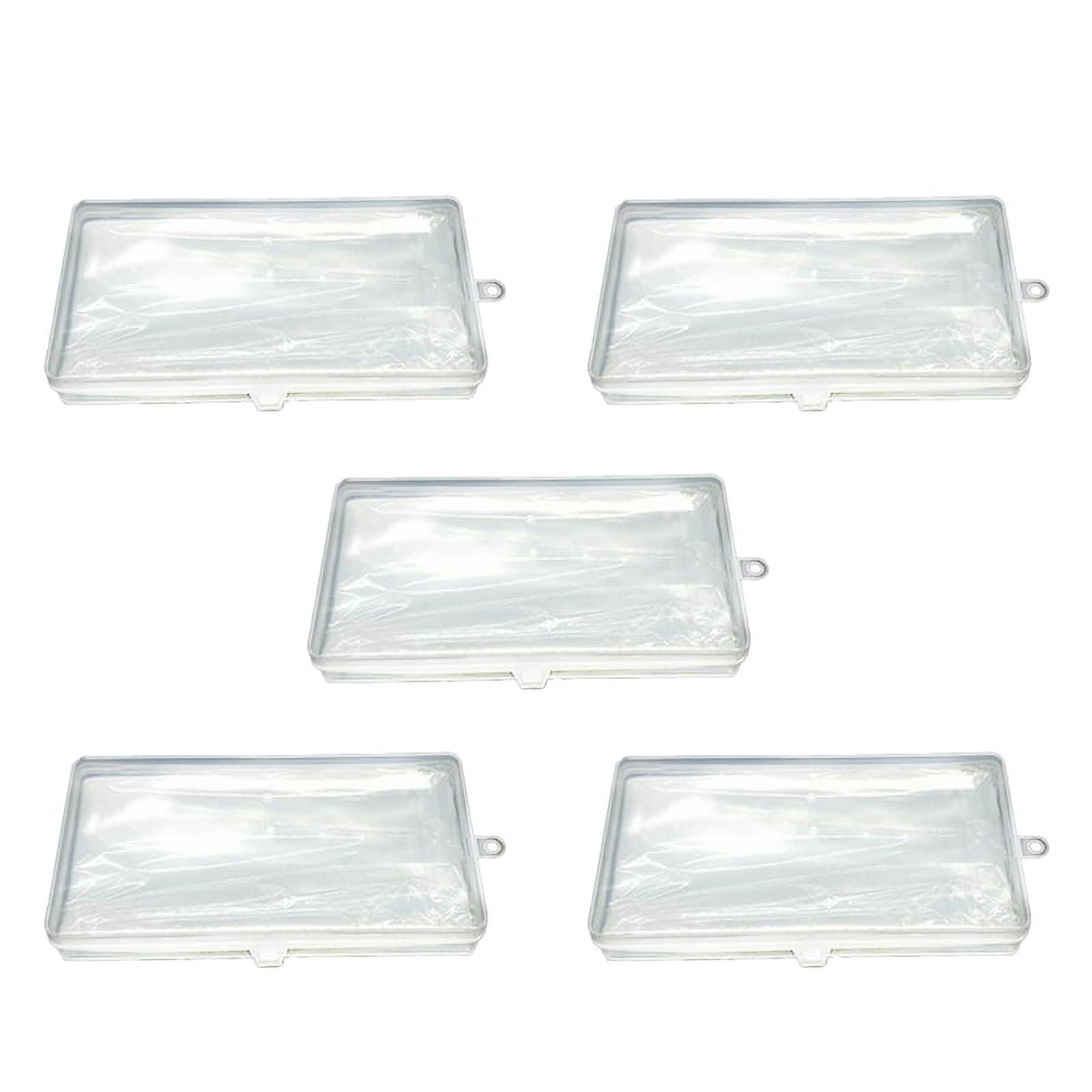 500Pcs Receipt Holder Photo Album Storage Bag Box Photo Card PVC Page ...