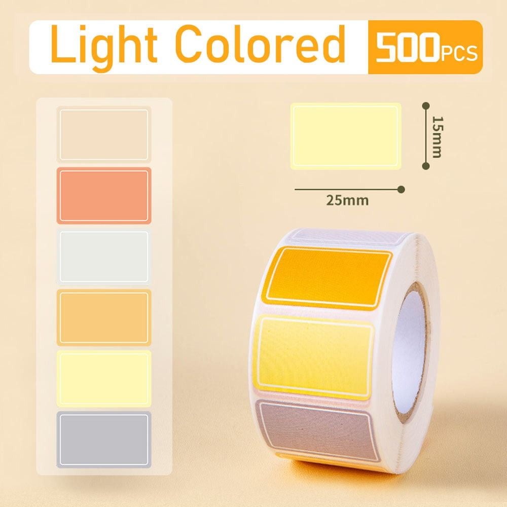 500Pcs/Roll Portable High-quality Stationery Supplies Writable Sticker ...