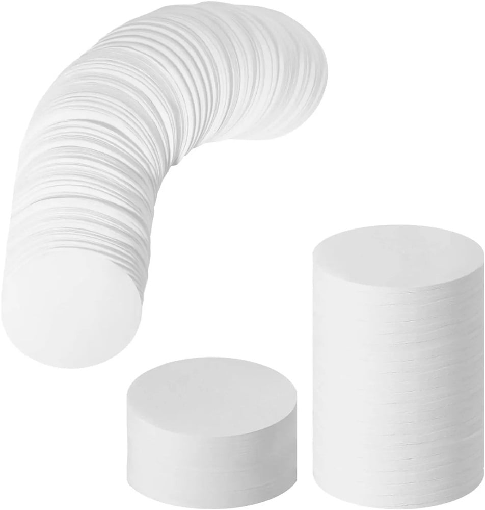 500Pcs Round Coffee Filter Paper Unbleached Eco-friendly Coffee Filters ...
