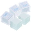 AmScope 50-piece New Pre-Cleaned Blank Microscope Slides and 100-piece ...
