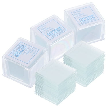 25pc Glass Microscope Slides Prepared in Wood Case: Plant, Insect ...