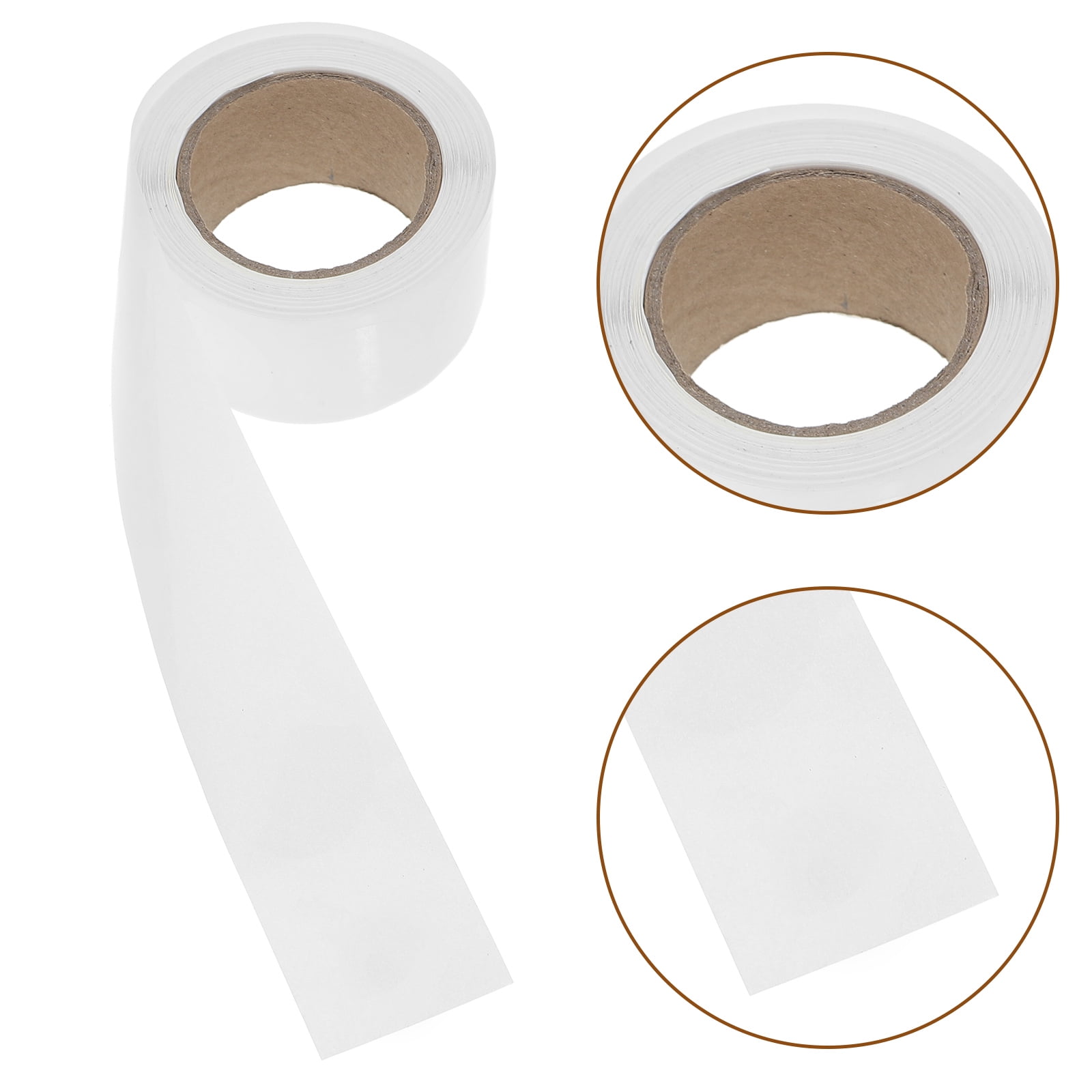 500Pcs Transparent Circle Label Stickers Clear Package Seals Stickers ...