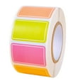 500Pcs Writable Label Stickers Removable Stickers Colorful Name Labels ...