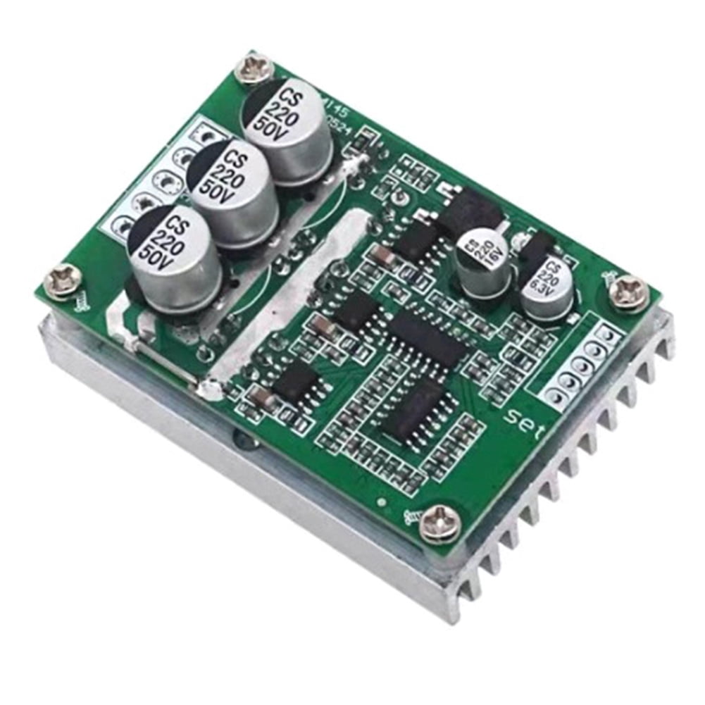 500W 15A DC12-36V Brushless Hall Free Motor Driver Board High Power ...