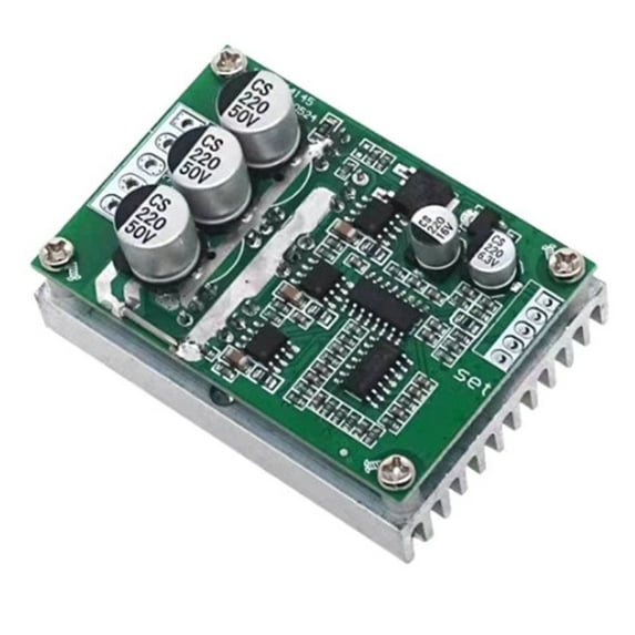 500W 15A DC12-36V Brushless Hall Free Motor Driver Board High Power ...