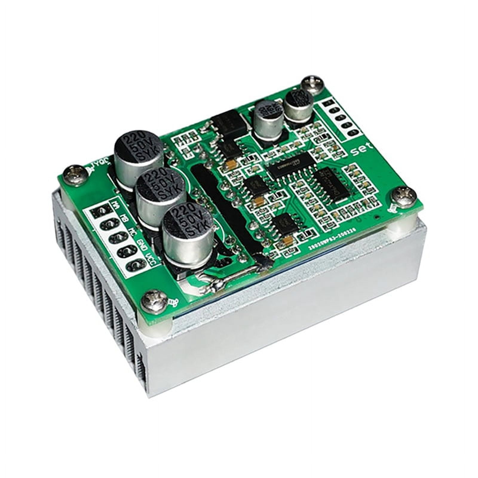500W 15A DC12-36V Brushless Hall Free Motor Driver Board Motor Foward ...