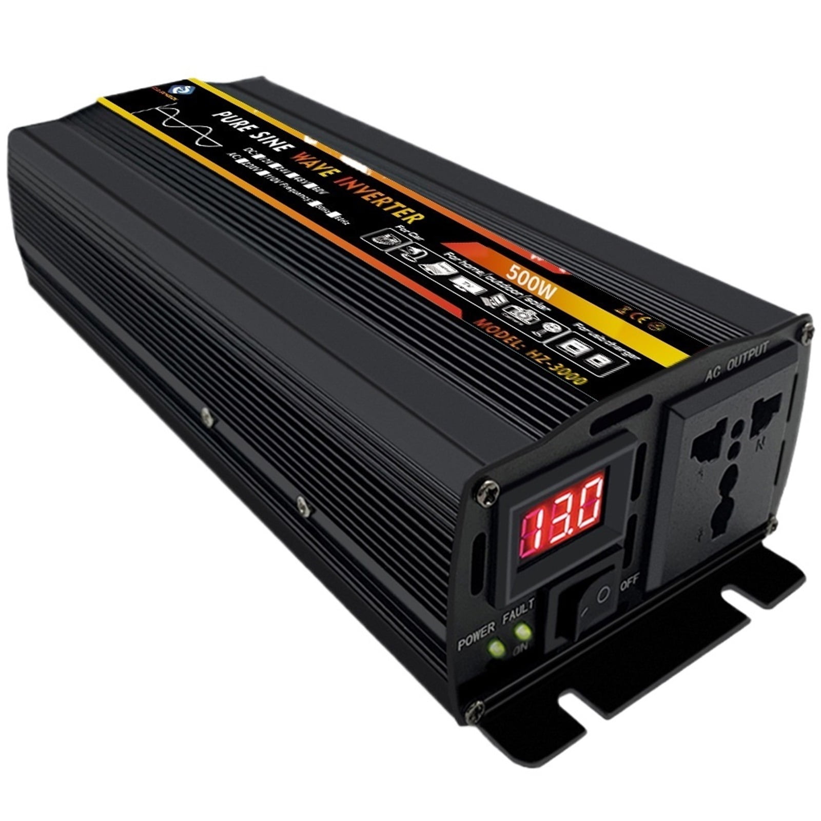 500W-3000W Pure Sine Wave Inverter DC TO AC Multi-function Converter ...