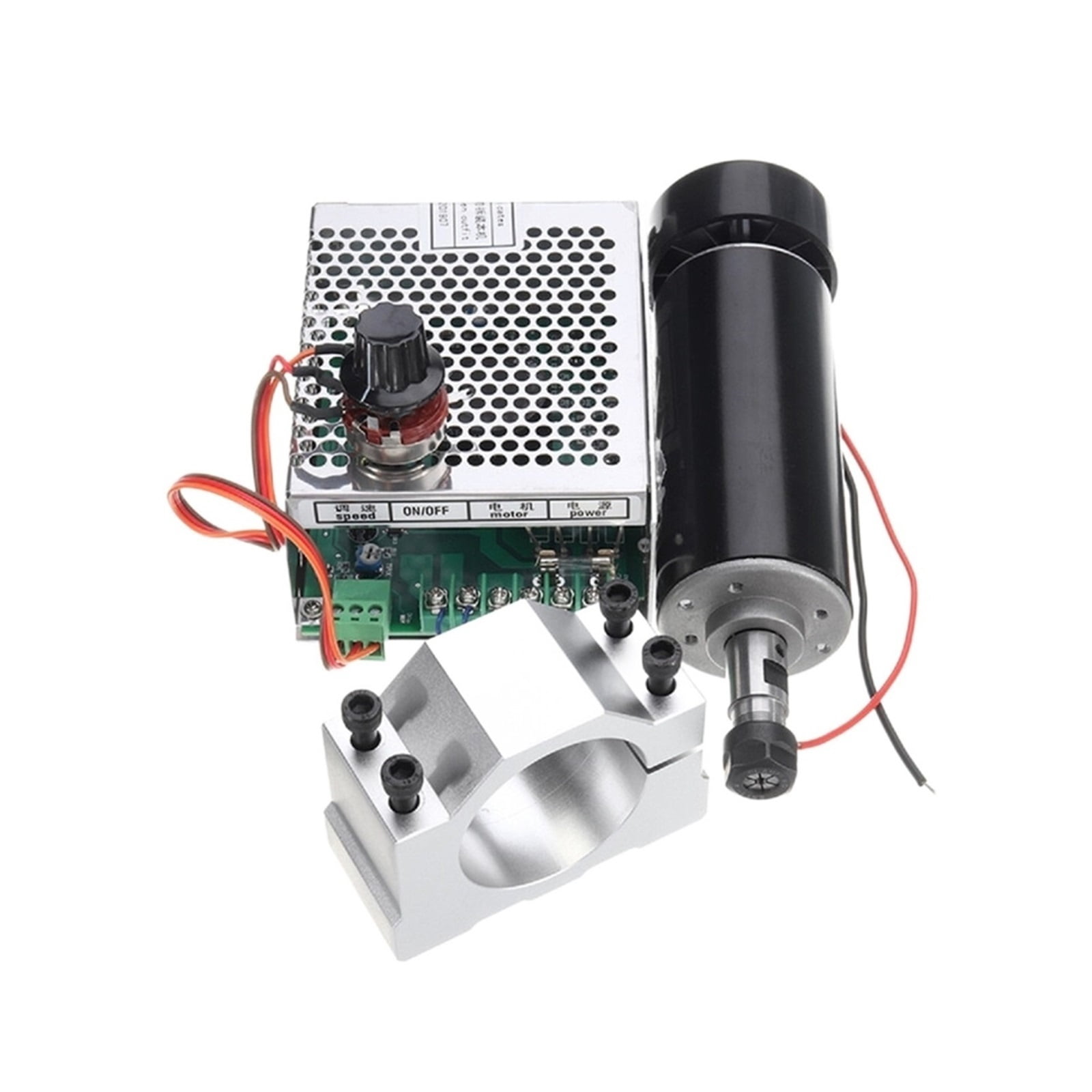 500W Air Cooled Spindle ER11 CNC Spindle Motor Kit With Adjustable ...