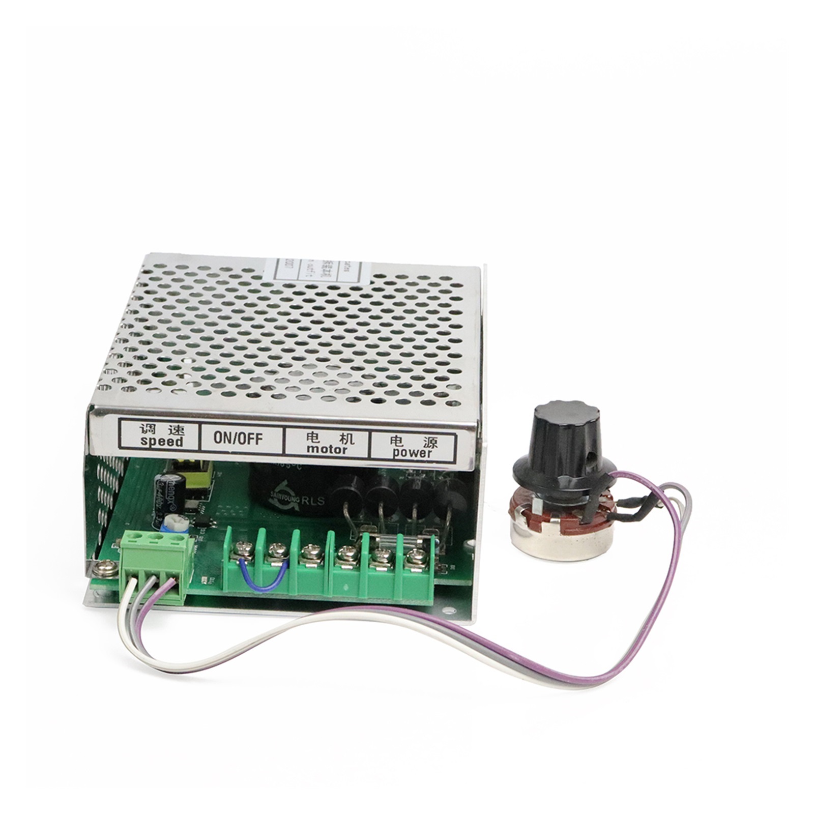 500W Air Cooled Spindle ER11 Chuck CNC 0.5KW Spindle Motor + Power ...