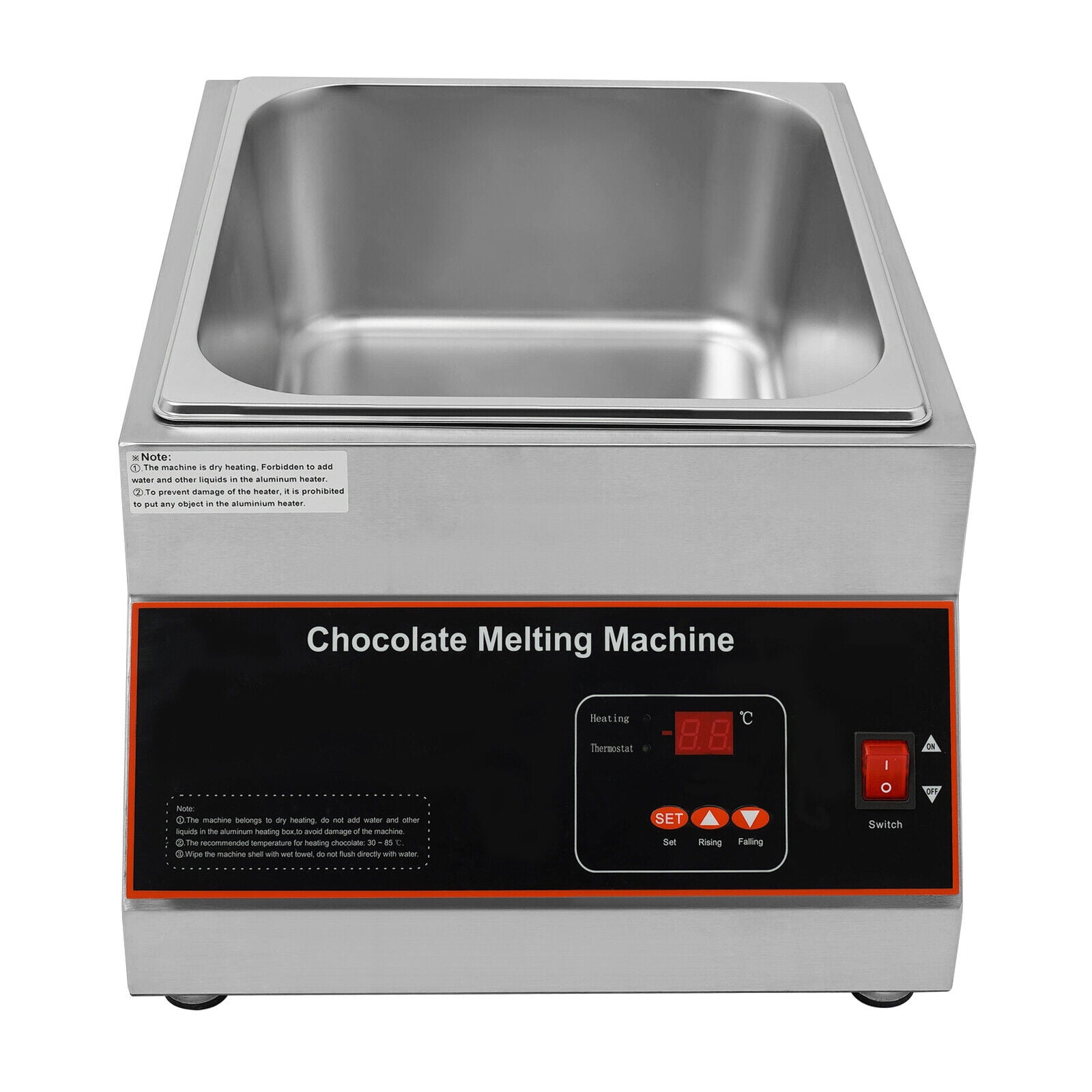 500W Electric Chocolate Tempering Machine Melter Melting Machine ...