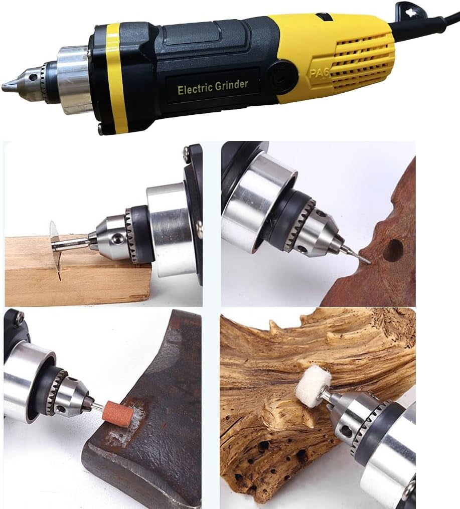 500W Electric Mini Die Drill Grinder Carver Set Power Rotary Tool ...