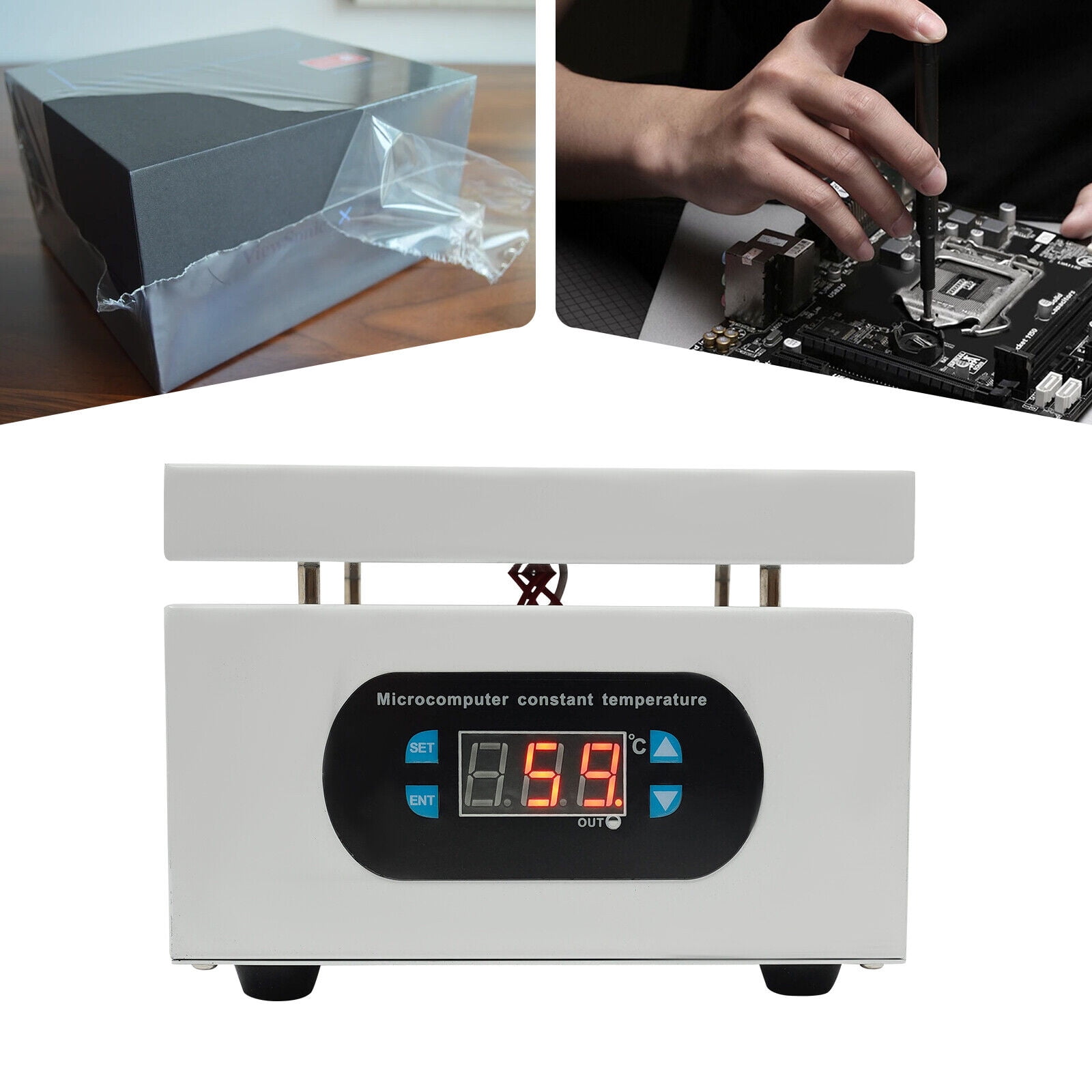 500W Electric Soldering Hot Plate LED Microcomputer Preheating Welder ...