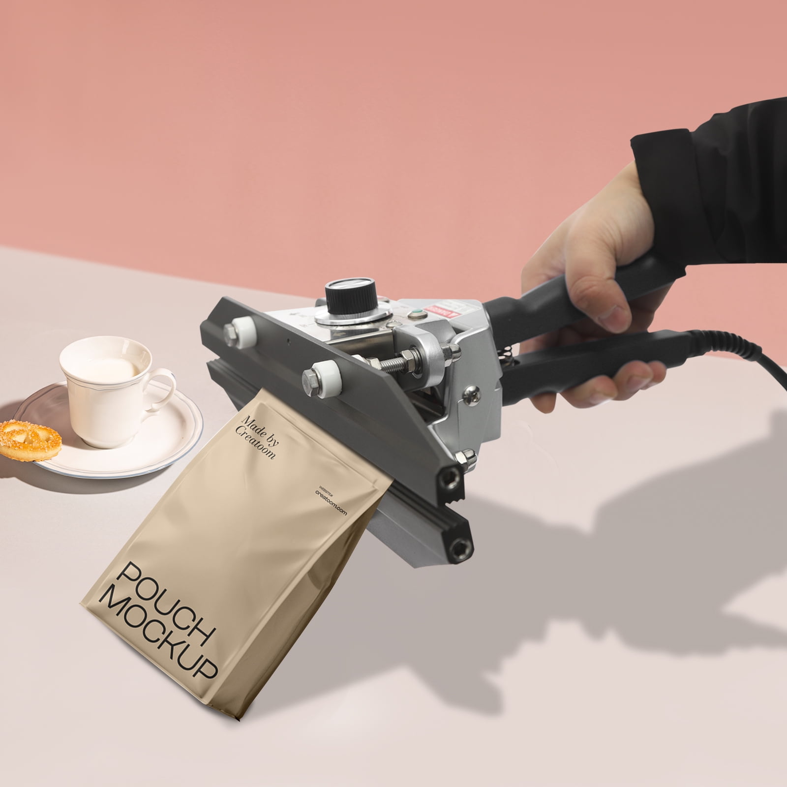 500W Heat Sealer, Portable Hand Held Heat Sealer, Manual Handheld Heat ...