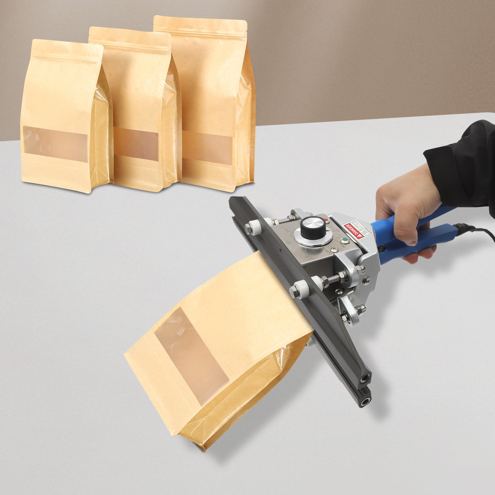 500W Heat Sealer, Portable Hand Held Heat Sealer, Manual Handheld Heat ...