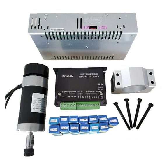 500W High Speed Brushless Spindle Motor Switching Power Supply Stepper ...