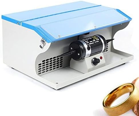 500W Jewelry Polisher, Bench Buffer Grinder Polishing Machine with ...