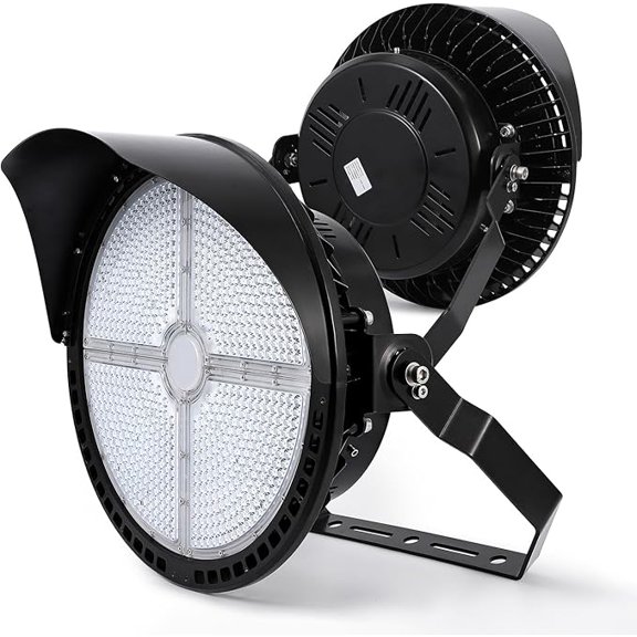 Energy Saving Parking Garage LED Light Parking Street Pole Lights 300W ...