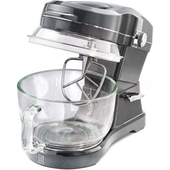 500W Oviation Stand Mixer - 10 Speed Mixing, Tilt-Head, Handheld Glass ...