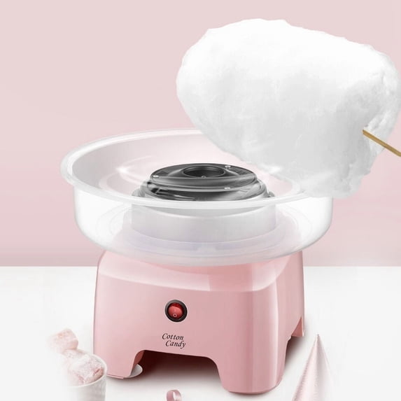 500W Pink Cotton Candy Machine Candy Floss Maker w/ Sugar Scoop Stick ...